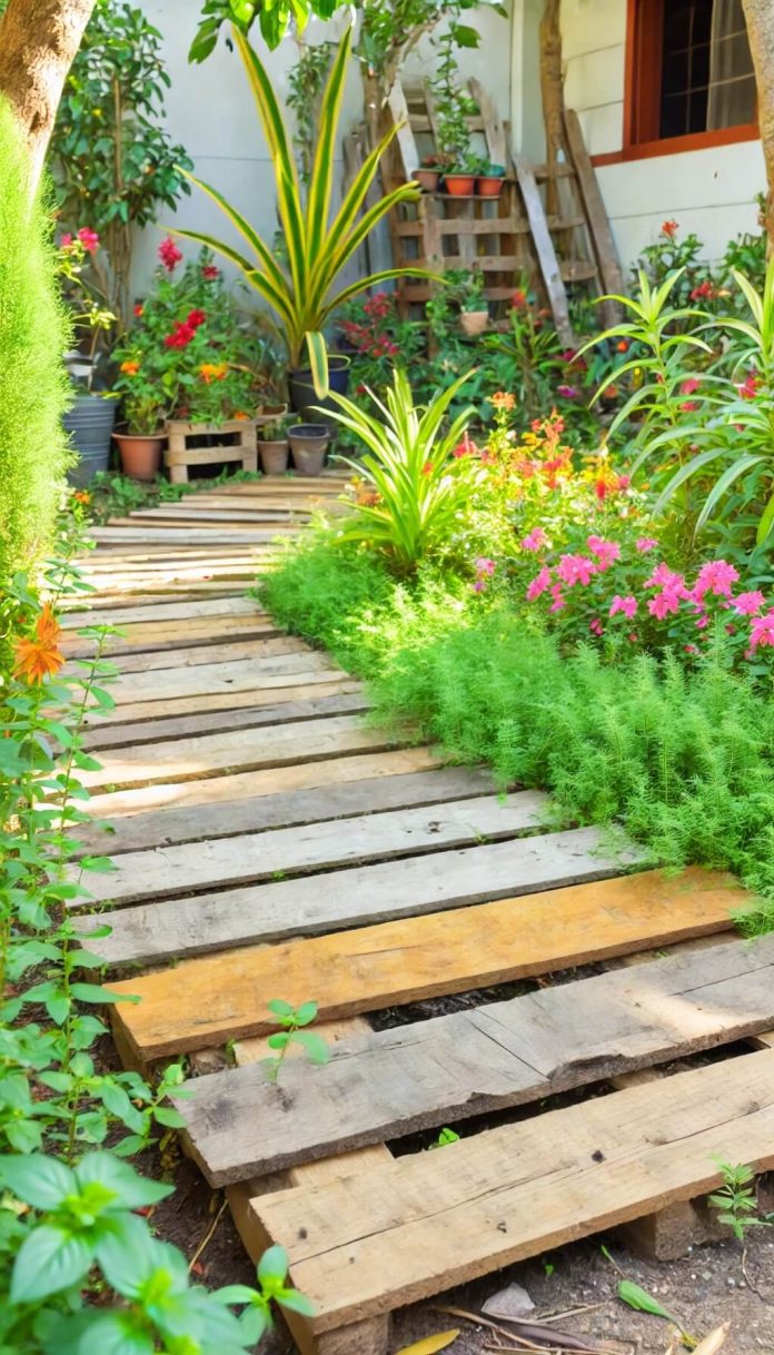 20 Stunning Backyard Walkway Ideas to Elevate Your Outdoor Space ...
