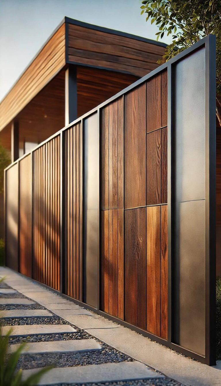 15 Chic Contemporary Fence Ideas to Elevate Your Home’s Curb Appeal (2024)
