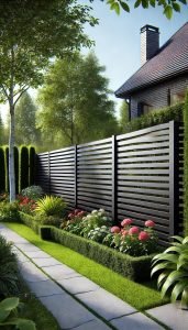 45 Affordable Horizontal Fence Ideas for a Chic Outdoor Space (2024)
