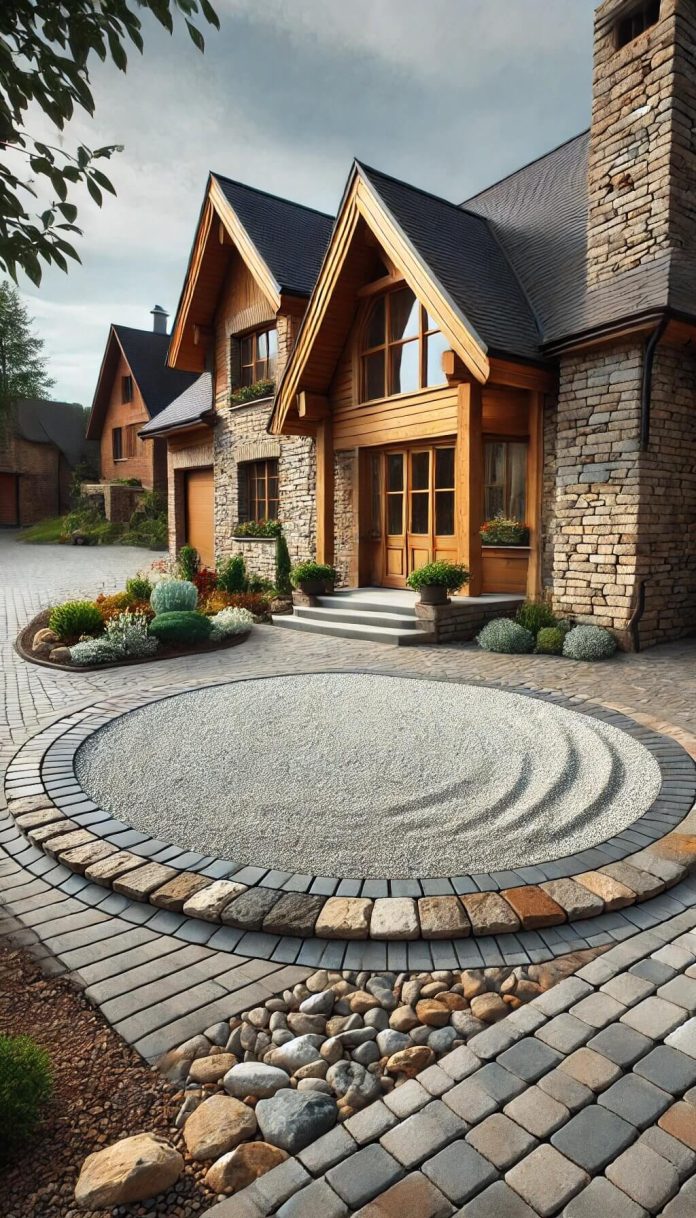 20 Stunning Circular Driveway Ideas to Transform Your Home's Entry (2024)