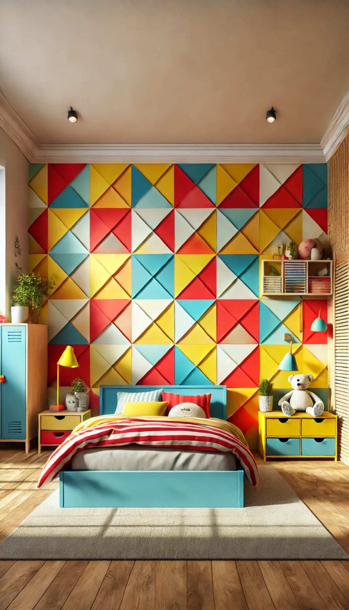 25+ Elegant Geometric Accent Wall Ideas to Make Any Room Stand Out (2024)