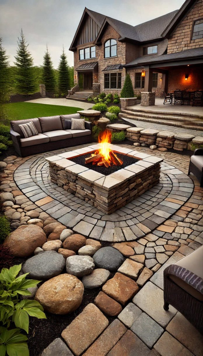 15+ Incredible Square Fire Pit Ideas for Cozy Outdoor Nights (2024)