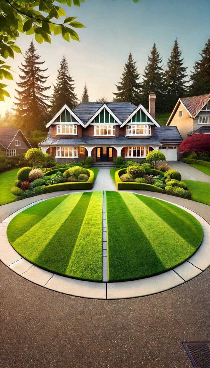 20 Stunning Circular Driveway Ideas to Transform Your Home's Entry (2024)