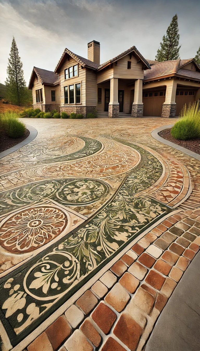 15 Stunning Driveway Paint Ideas to Boost Your Home's Curb Appeal (2024)