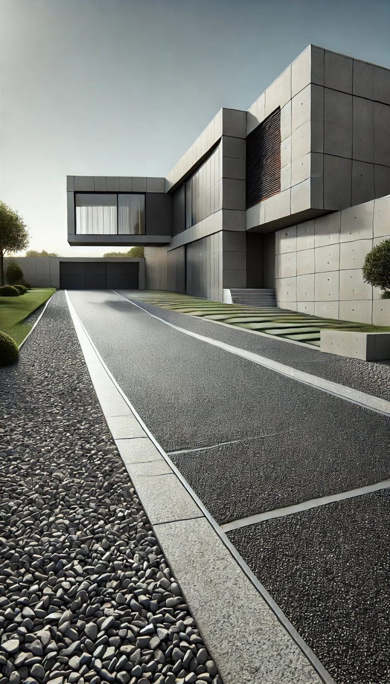 20+ Gorgeous Stone Driveway Ideas to Elevate Your Curb Appeal (2024)