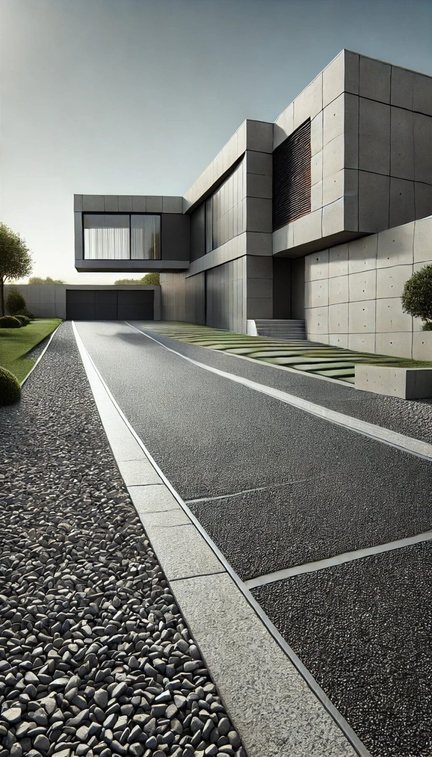 20+ Gorgeous Stone Driveway Ideas to Elevate Your Curb Appeal (2024)