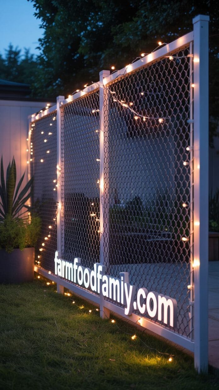 35+ Innovative Chain Link Fence Ideas for a Stylish Backyard (2025)