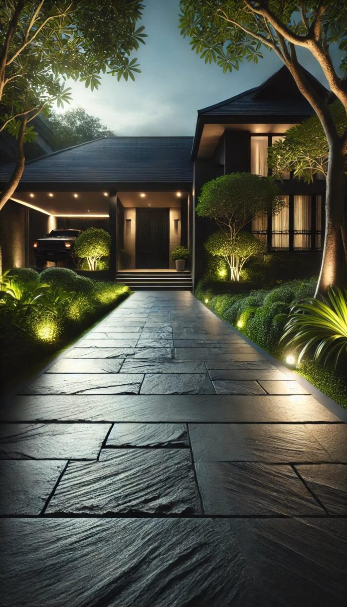 20+ Gorgeous Stone Driveway Ideas to Elevate Your Curb Appeal (2024)