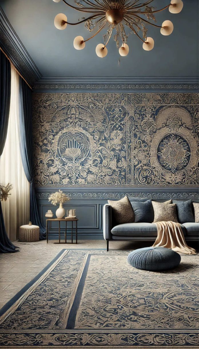 25+ Gorgeous Navy Blue Accent Wall Ideas That Add Depth and Style (2024)