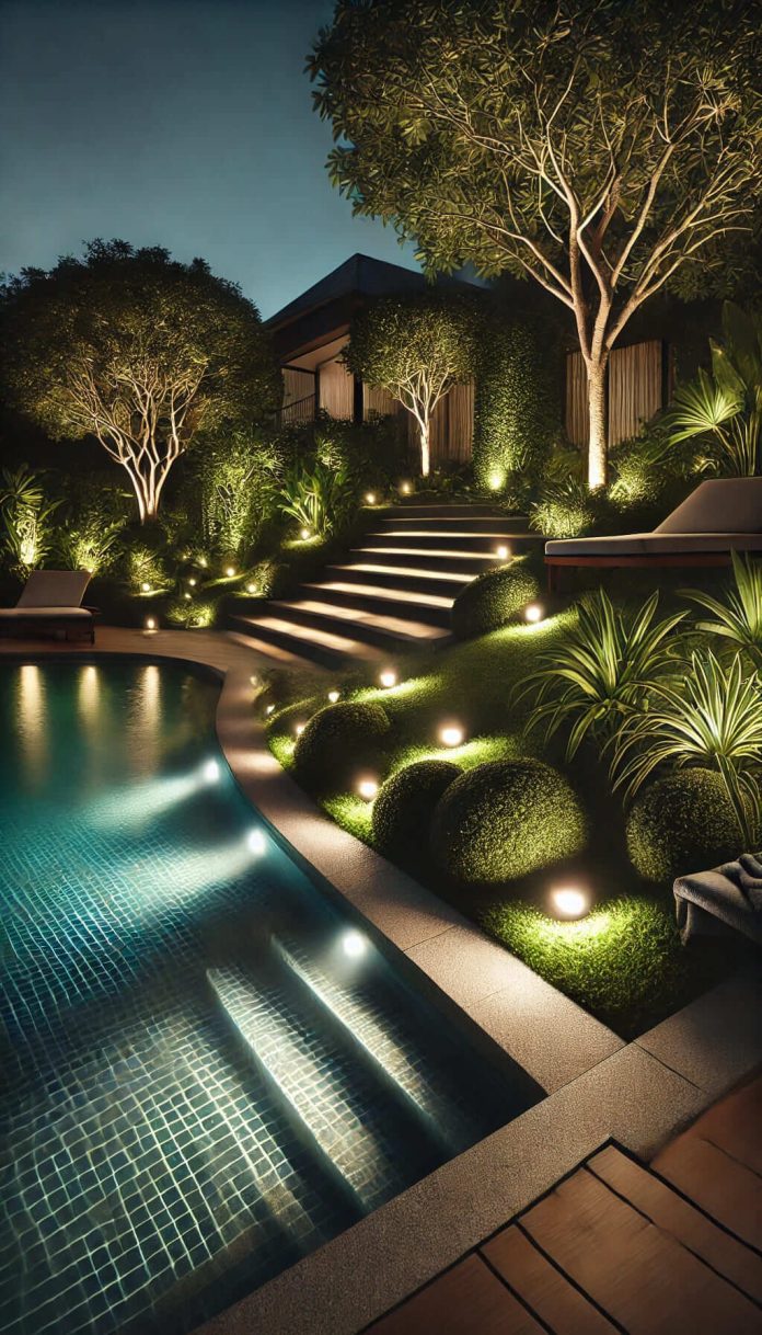 20+ Creative Pool Lighting Ideas for a Magical Nighttime Ambiance (2024)