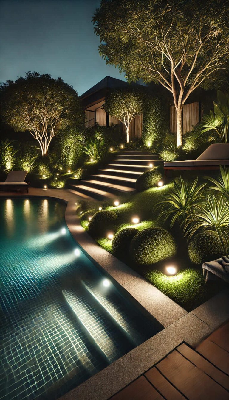 20+ Creative Pool Lighting Ideas for a Magical Nighttime Ambiance (2024)
