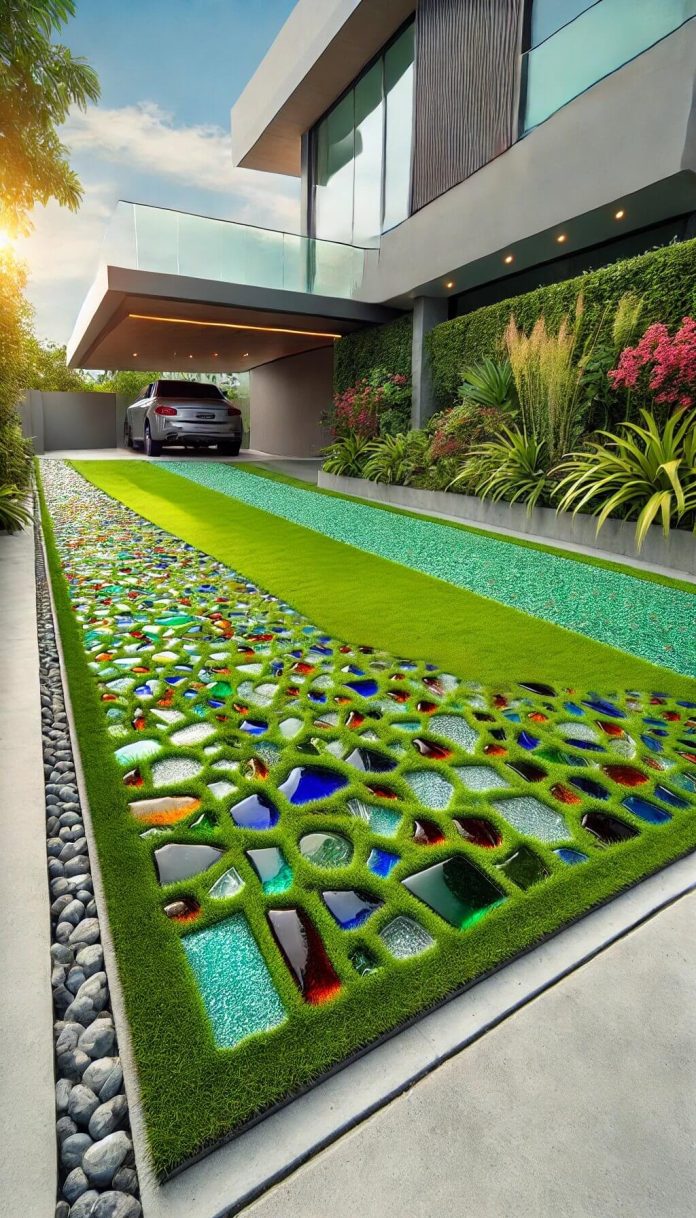 20+ Creative Grass Driveway Ideas to Maximize Your Green Space (2024)