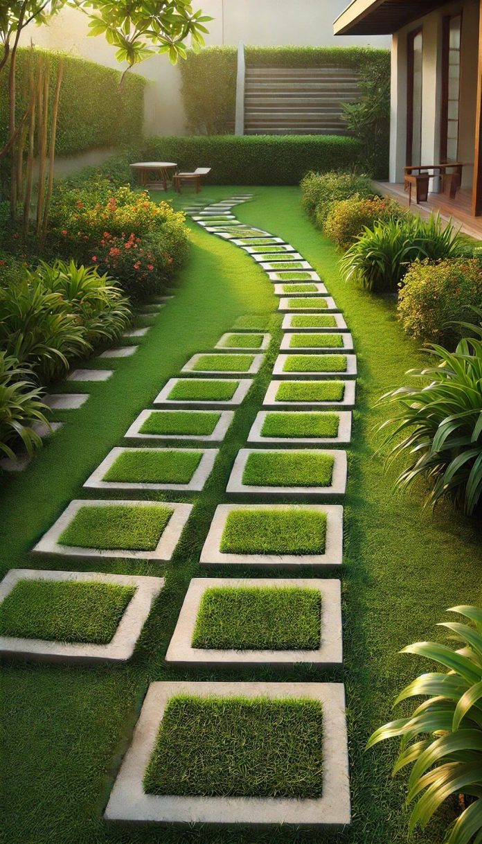 20 Stunning Backyard Walkway Ideas to Elevate Your Outdoor Space ...