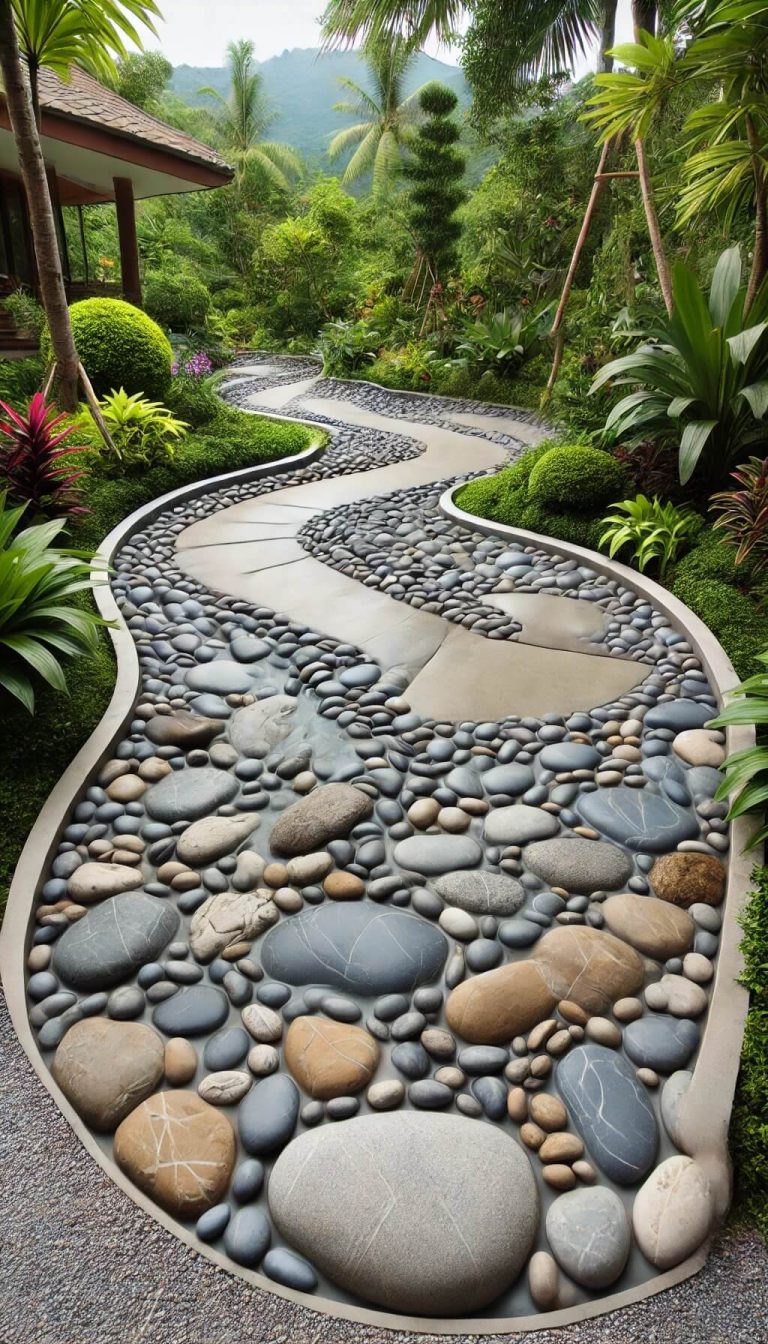 20 Creative Front Walkway Ideas for an Enchanting Entrance (2024)