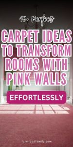 15 Stunning Carpet Colors to Match Your Pink Walls Perfectly (2024)