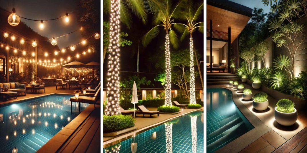 20+ Creative Pool Lighting Ideas for a Magical Nighttime Ambiance (2024)