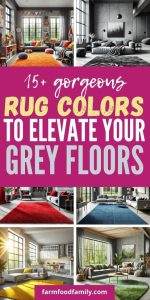 15 Stunning Rug Colors for Grey Floors That Will Wow Your Guests (2024)