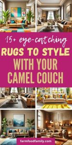 15 Gorgeous Rugs to Transform Your Space With a Camel Couch (2024)