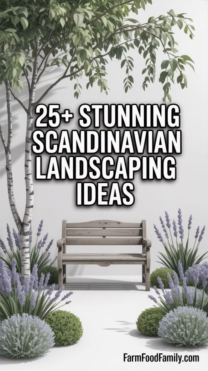 25+ Stunning Scandinavian Landscaping Ideas That Will Transform Your ...