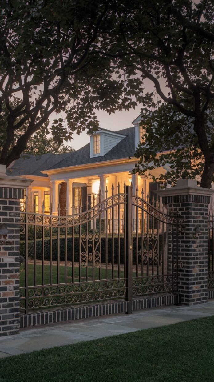 30 Gorgeous Black Fence Ideas to Boost Your Home’s Curb Appeal (2025)