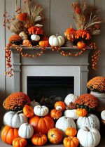 30 Cozy Fall Fireplace Decor Ideas for a Perfect Autumn Vibe (2024)