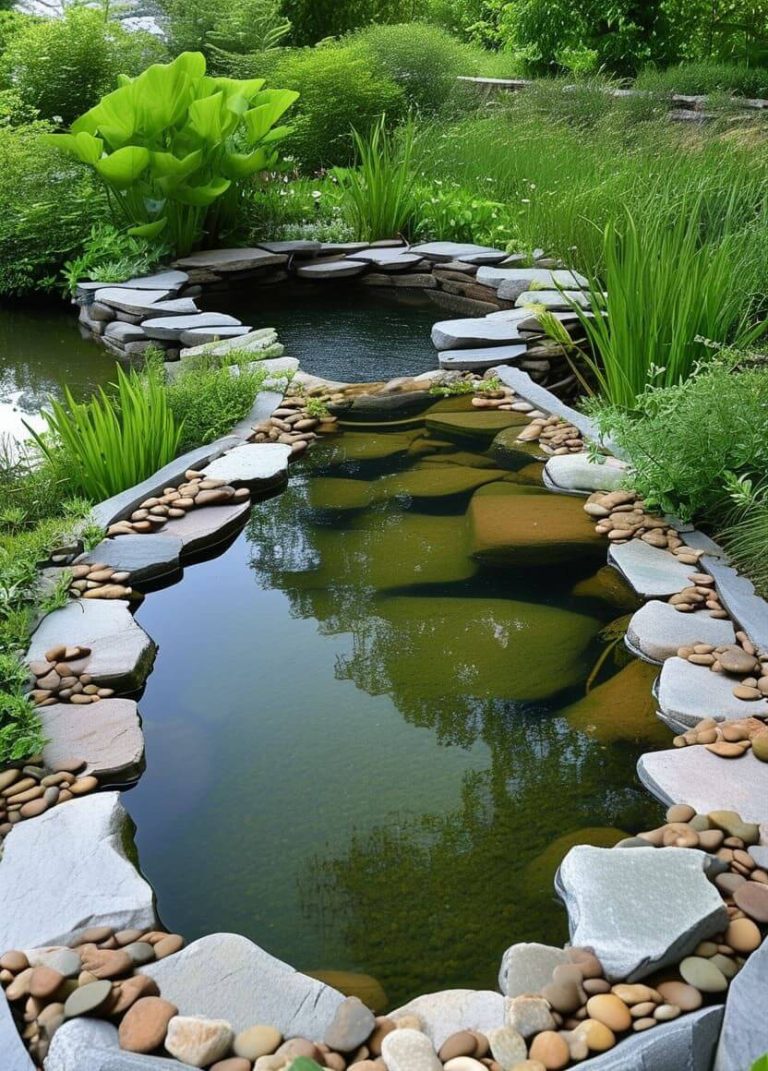 25 Stunning Pond Edging Ideas That Will Transform Your Garden (2024)