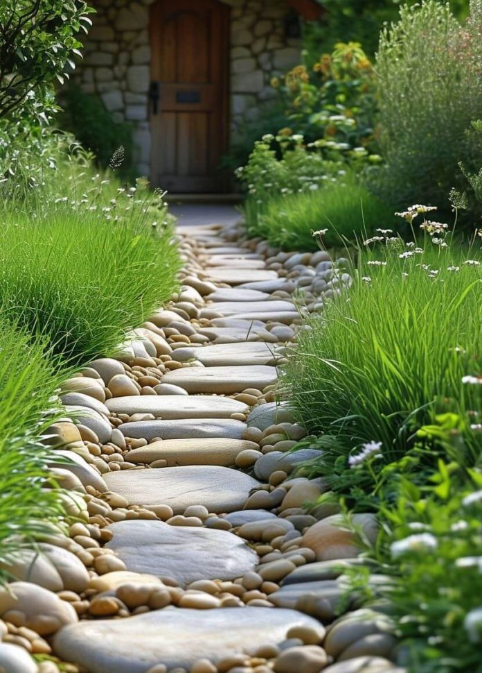 25 Gorgeous River Rock Edging Ideas That Transform Your Landscape (2024)