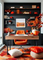 30 Cozy Fall Home Office Ideas That Will Boost Your Productivity (2024)