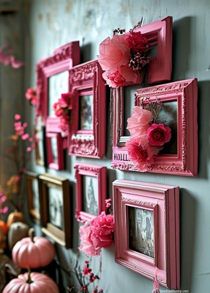 20 Glamorous Pink Halloween Decor Ideas to Refresh Your Fall Look (2024)