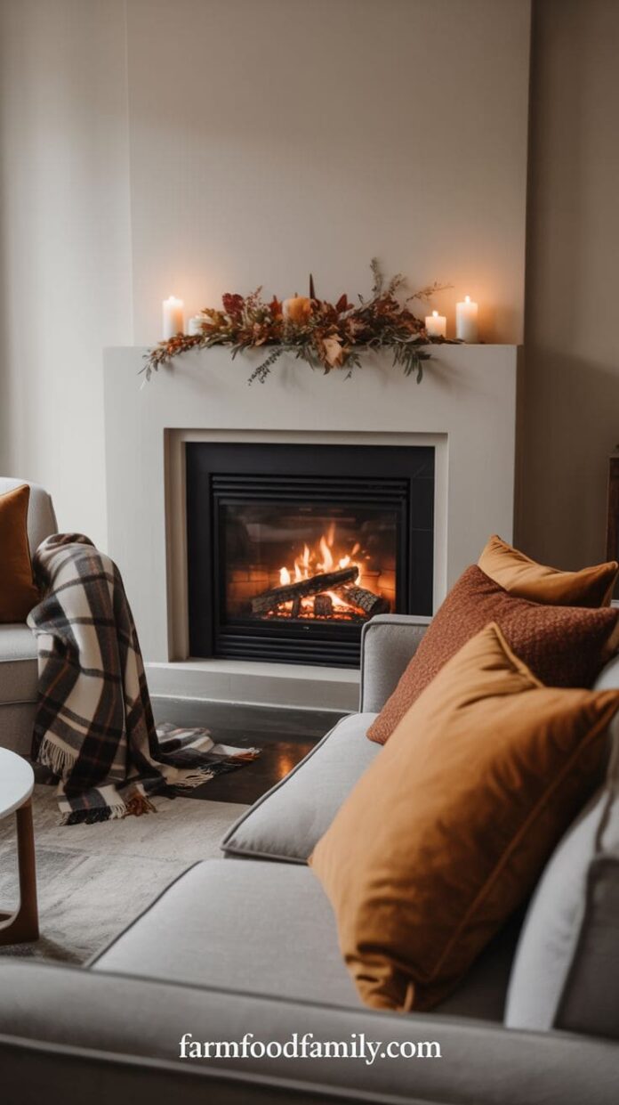 30 Cozy Fall Fireplace Decor Ideas for a Perfect Autumn Vibe (2025)