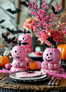 20 Glamorous Pink Halloween Decor Ideas to Refresh Your Fall Look (2024)