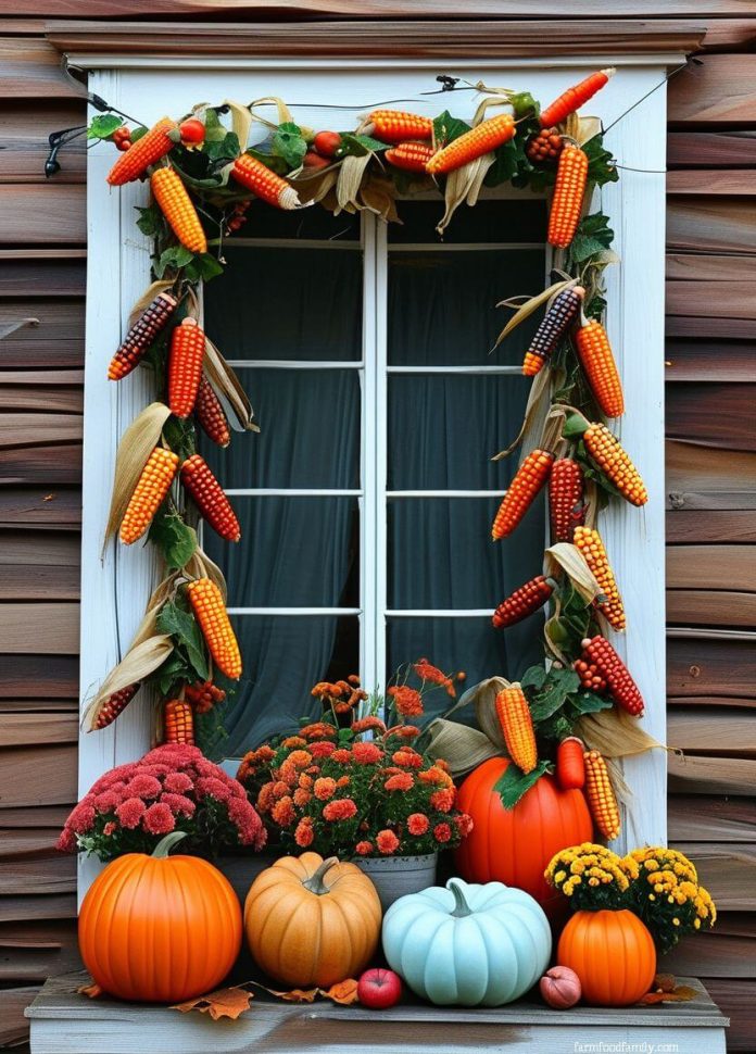 30 Stunning Fall Window Decorations to Instantly Cozy Up Your Home (2024)