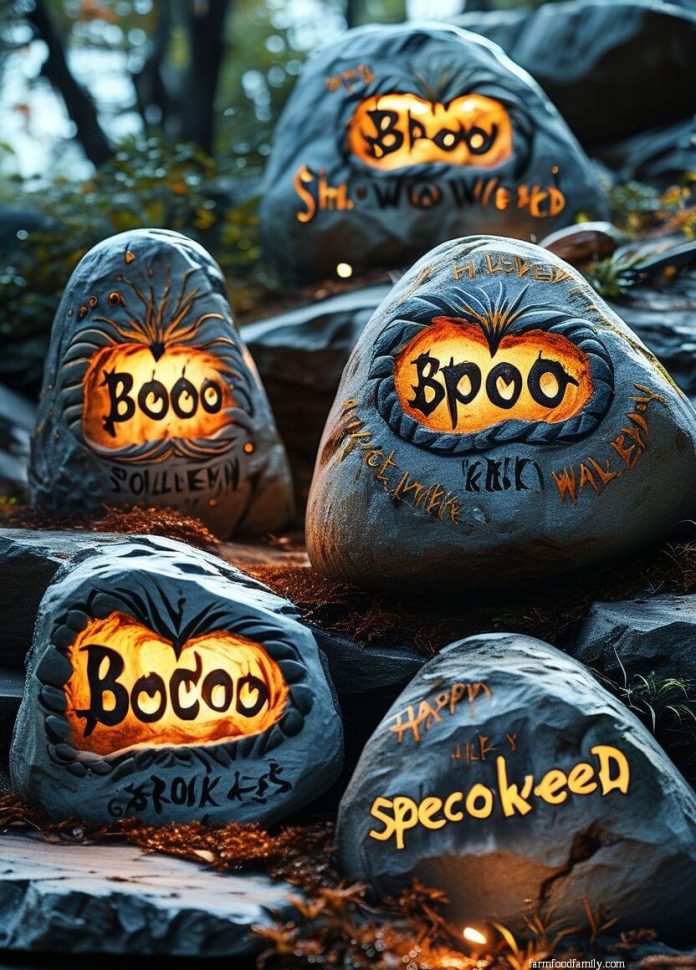 25 Spooky Halloween Rock Painting Ideas to Try This Season (2024)