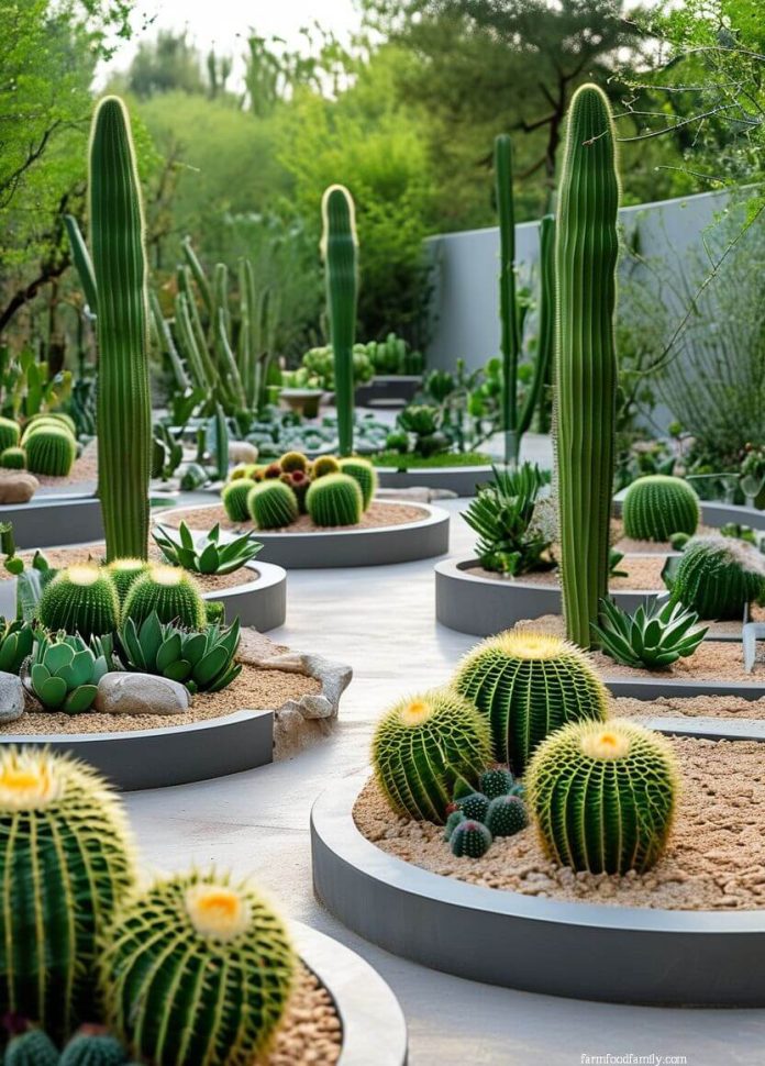 30 Modern Cactus Garden Ideas to Instantly Refresh Your Landscape (2024)