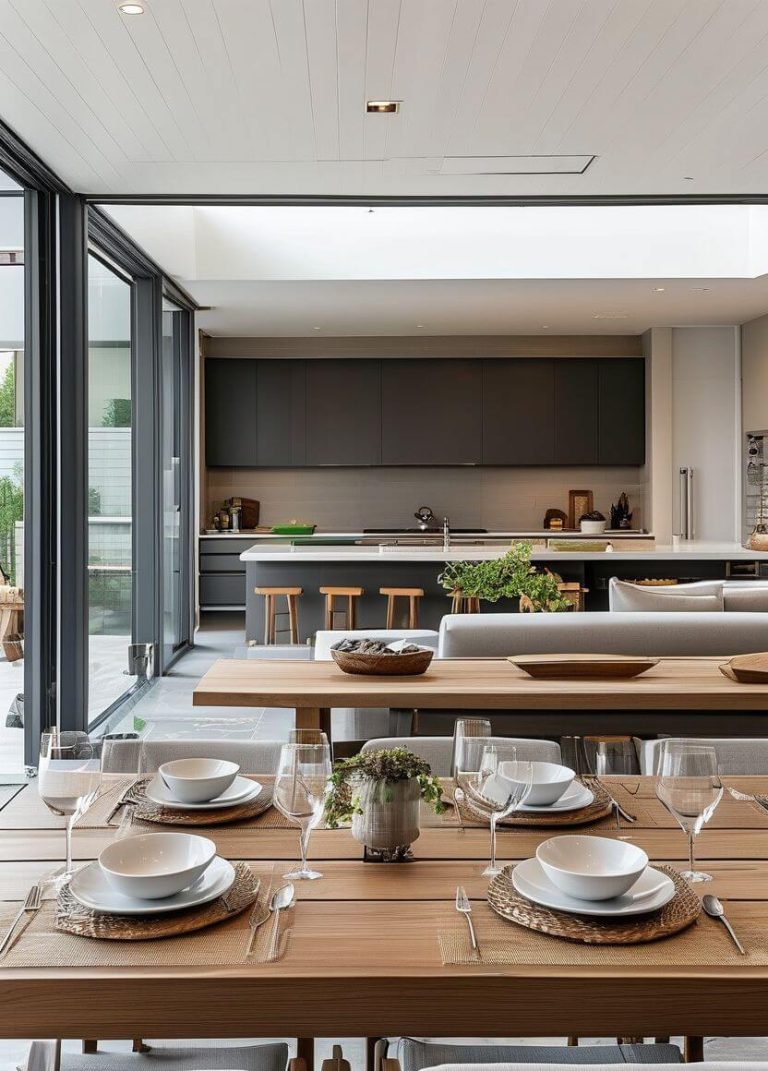 30 Smart Open Kitchen Living Room Ideas to Boost Functionality (2024)