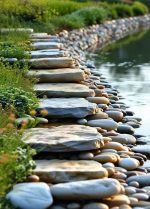 25 Gorgeous River Rock Edging Ideas That Transform Your Landscape (2024)
