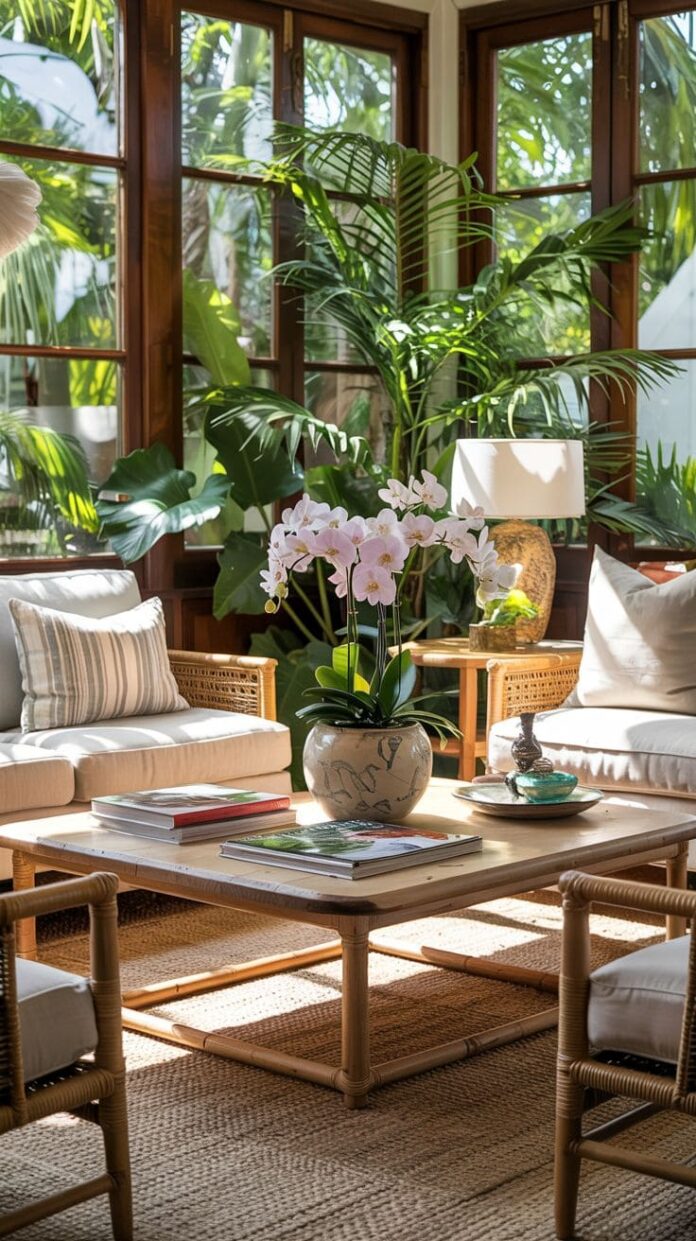 30 Gorgeous Tropical Chic Decor Ideas for a Relaxing Retreat (2026)