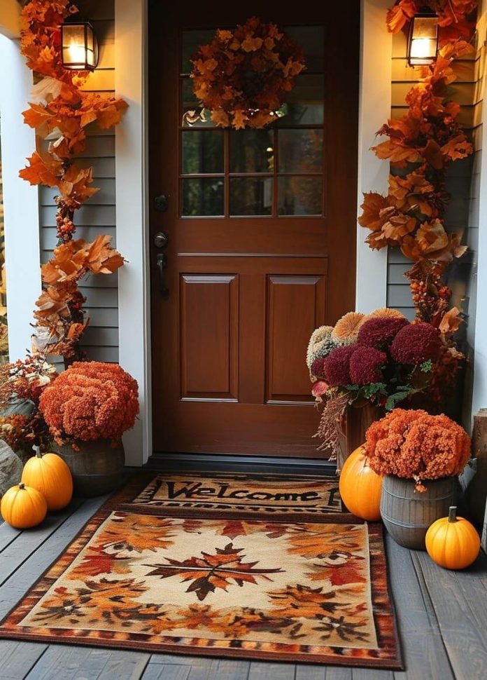 25 Stunning Fall Entryway Decor Ideas That Will Wow Your Guests (2024)