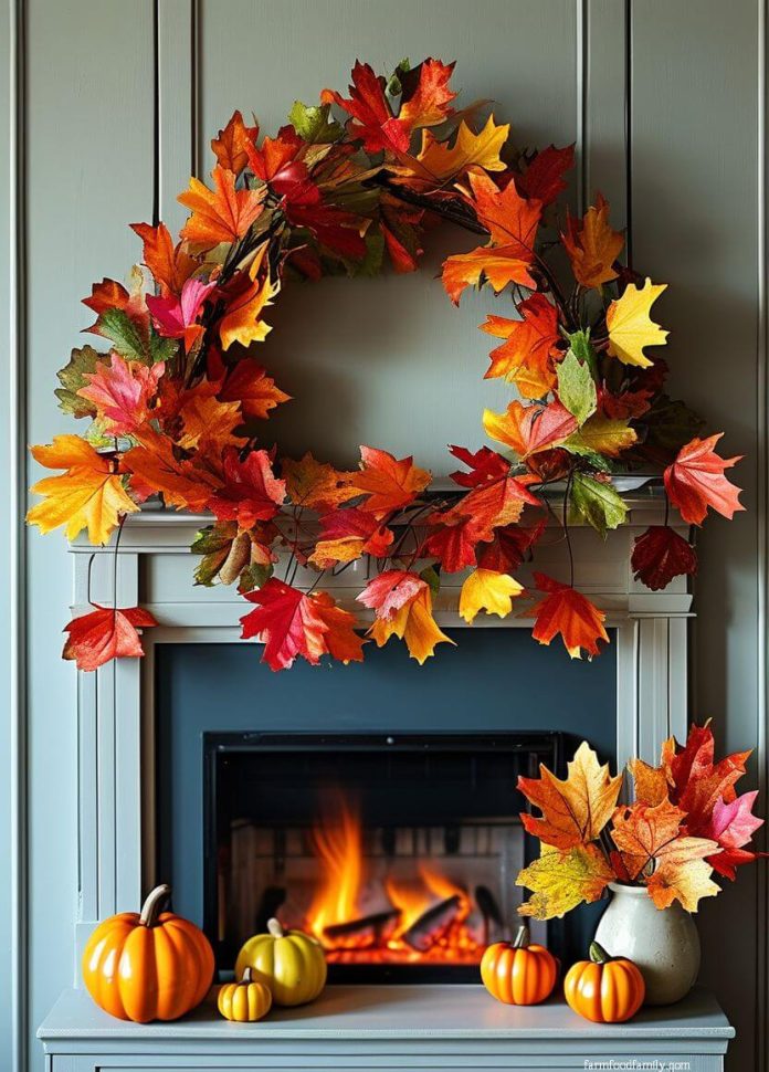 30 Cozy Fall Fireplace Decor Ideas for a Perfect Autumn Vibe (2024)