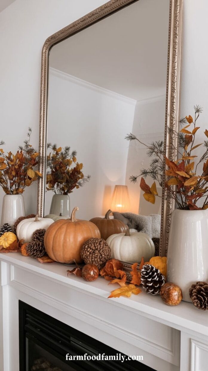 30 Cozy Fall Fireplace Decor Ideas for a Perfect Autumn Vibe (2026)