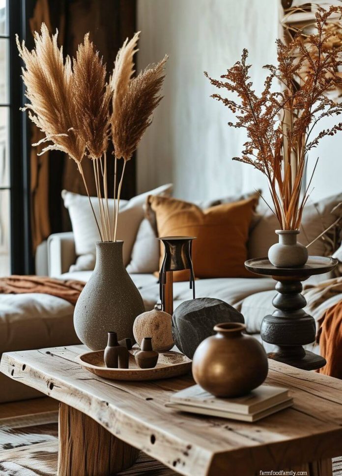 25 Stunning Boho Fall Living Room Decor Ideas for a Vibrant Autumn Look ...