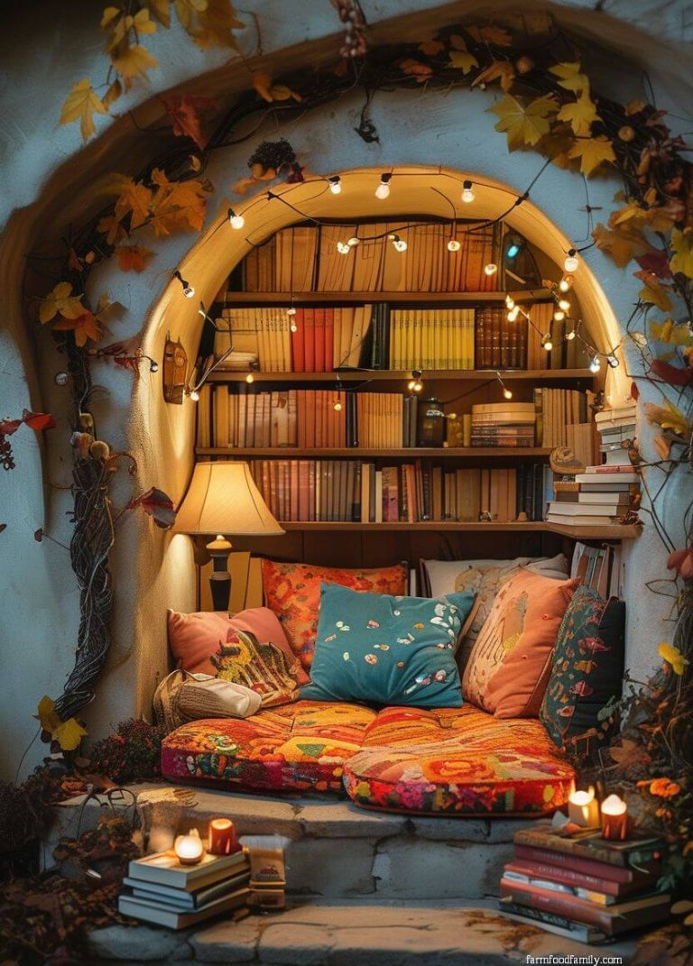 30 Charming Fall Reading Nook Ideas to Warm Up Your Home (2024)
