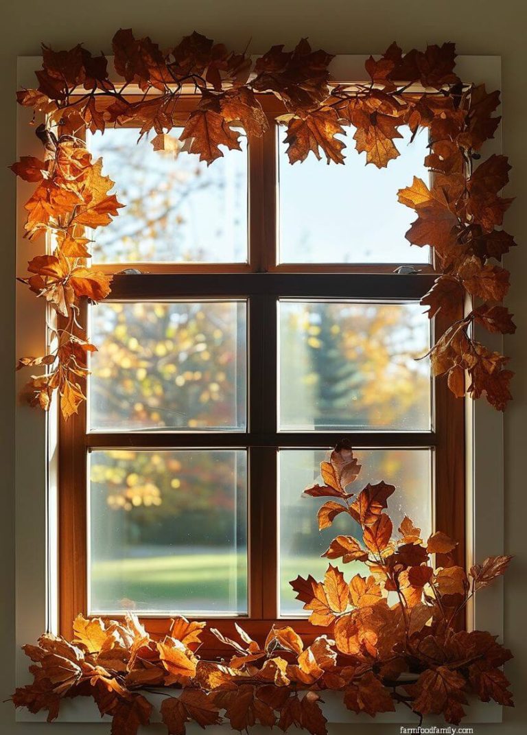 30 Stunning Fall Window Decorations to Instantly Cozy Up Your Home (2024)