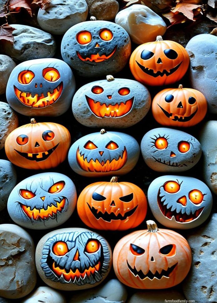 25 Spooky Halloween Rock Painting Ideas to Try This Season (2024)