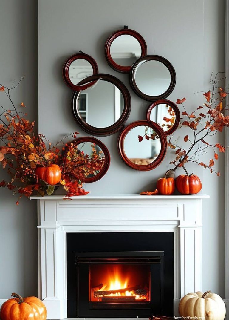 30 Cozy Fall Fireplace Decor Ideas for a Perfect Autumn Vibe (2024)