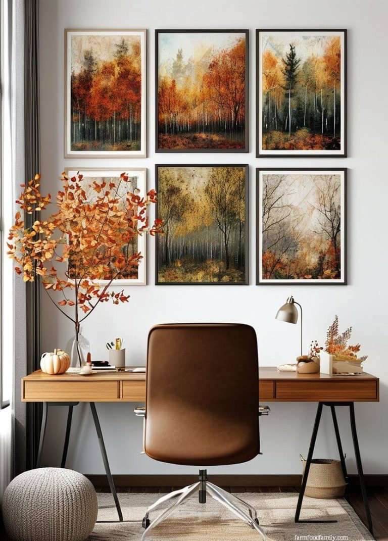 30 Cozy Fall Home Office Ideas That Will Boost Your Productivity (2024)