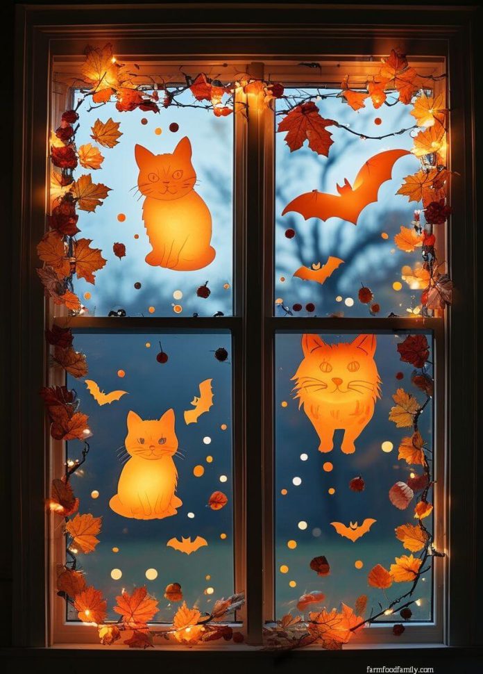 30 Stunning Fall Window Decorations to Instantly Cozy Up Your Home (2024)