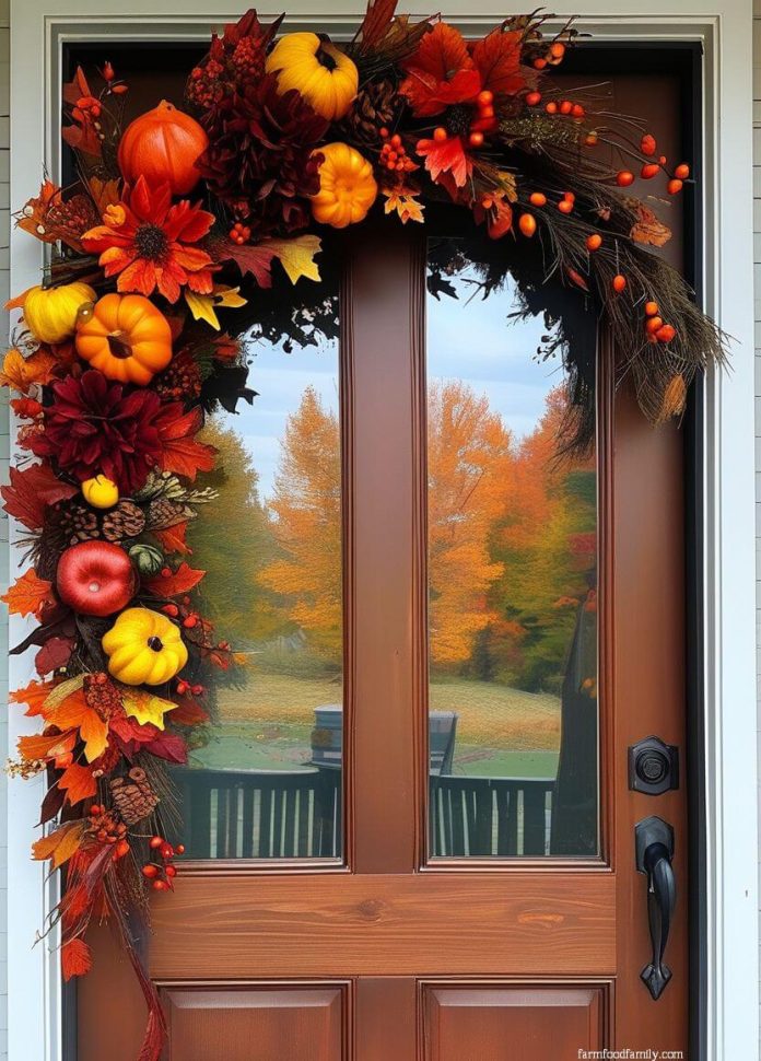30 Stunning Fall Door Decorating Ideas to Wow Your Guests (2024)