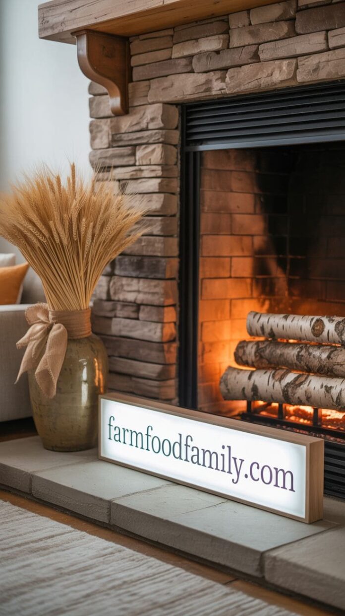 30 Cozy Fall Fireplace Decor Ideas for a Perfect Autumn Vibe (2025)