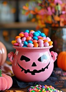 20 Glamorous Pink Halloween Decor Ideas to Refresh Your Fall Look (2024)